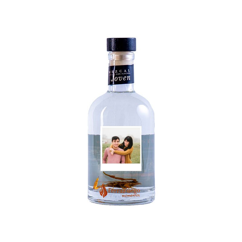 Mezcal Joven Terrafuego Personalizable con Alacrán 250ml – Terrafuego ...
